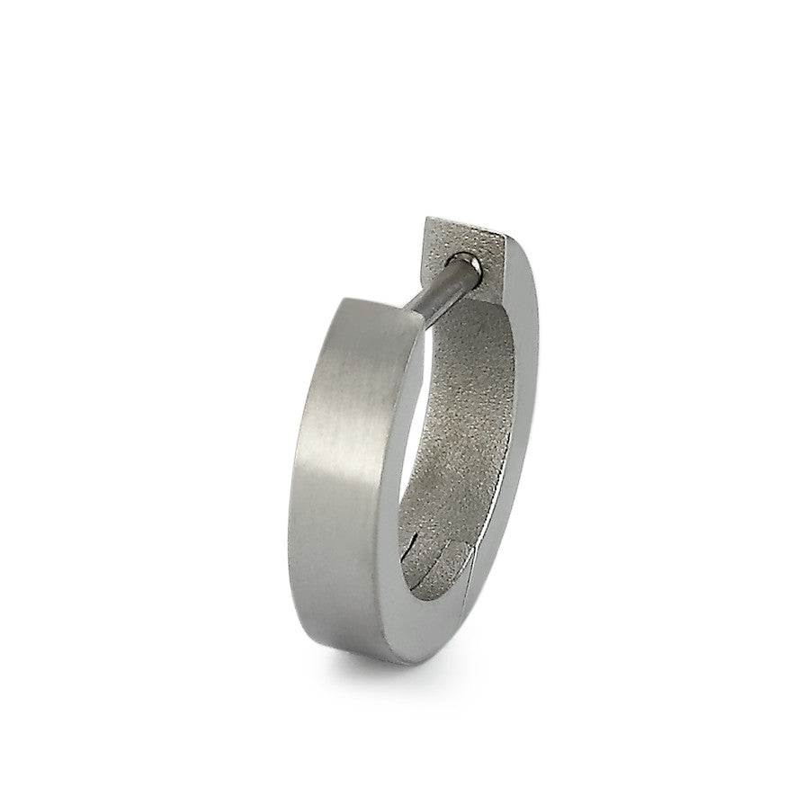 Hinged hoop 1 pc Titanium – Rhomberg Schmuck GmbH